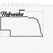 Nebraska State Svg,png,dxf,eps,pdf File,ready for Canva,cricut ...