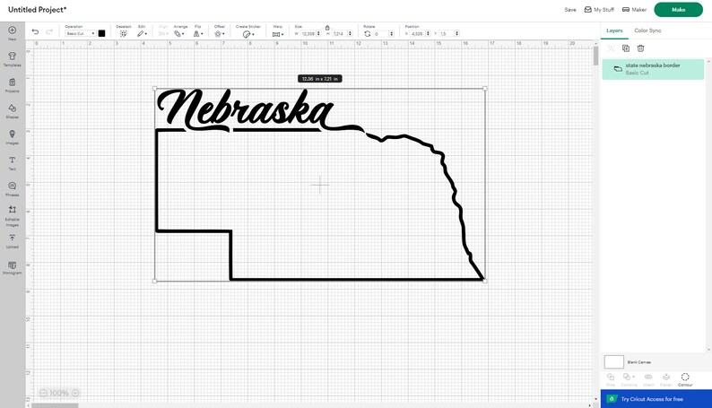 Nebraska State Svg,png,dxf,eps,pdf File,ready for Canva,cricut ...