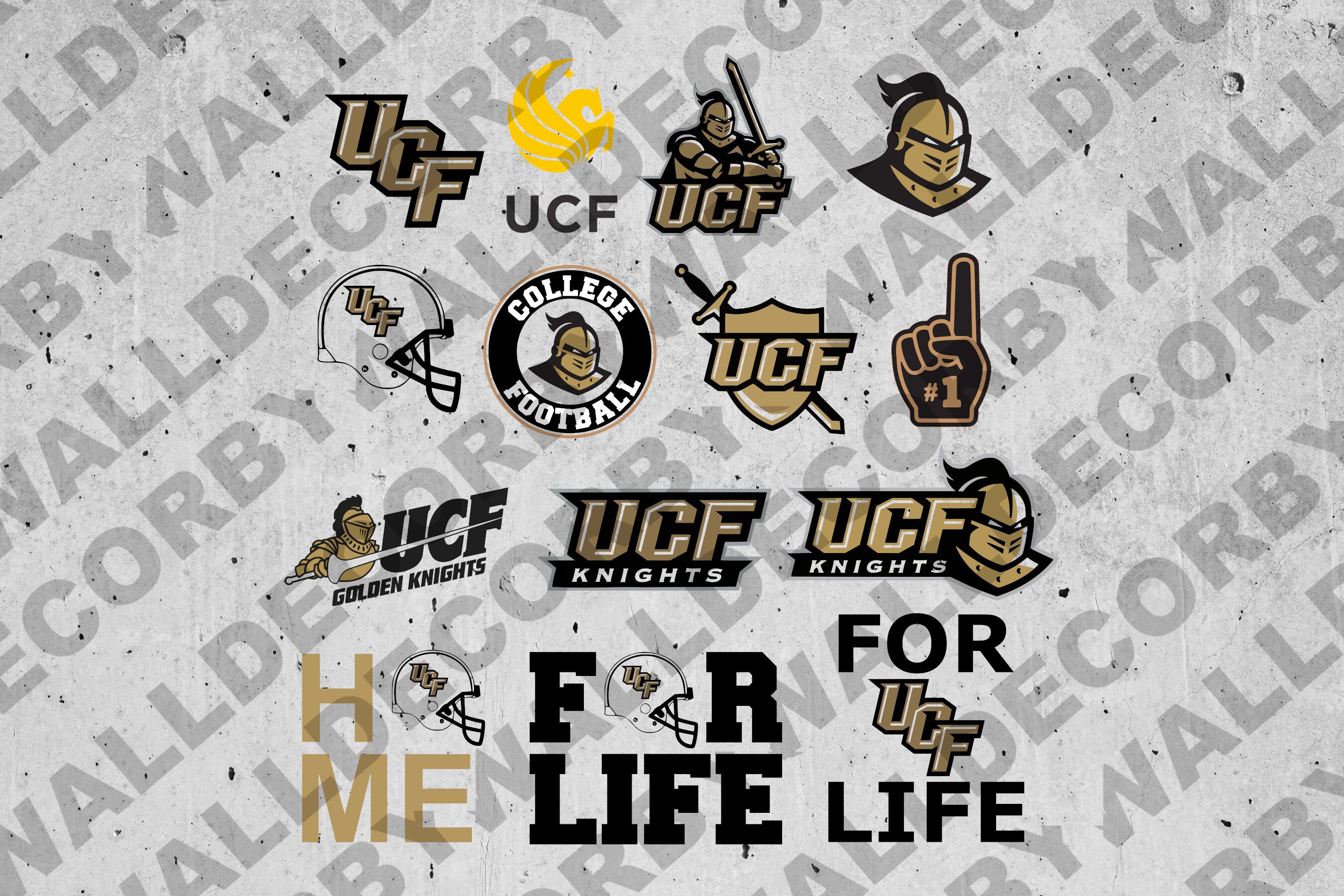 University of Central Florida Sign Logo,svg,png,dxf,eps,digital Item ...