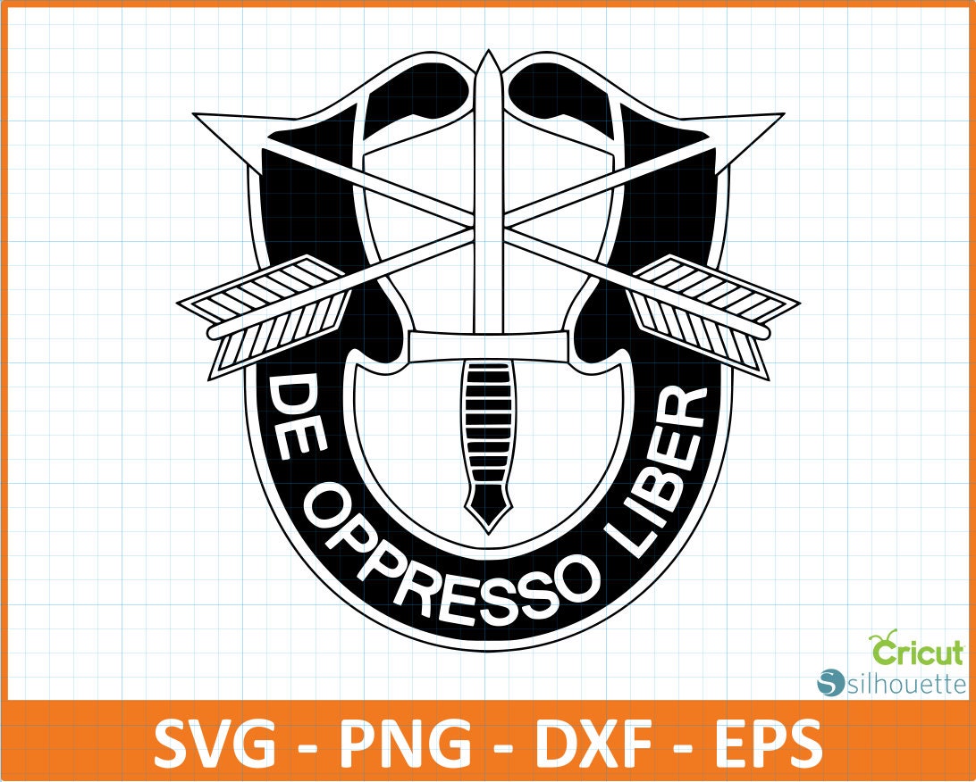 US Army Special Forces Airborne,svg,png,dxf,eps File,instant Download ...