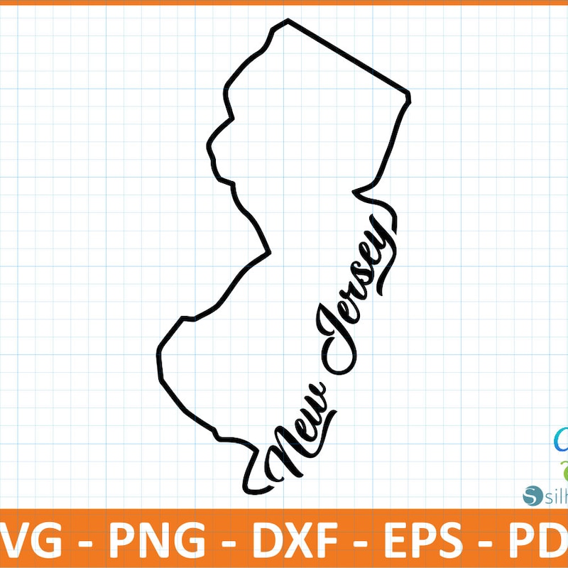 New Jersey Svg - Etsy