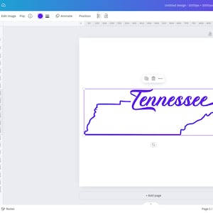 Tennessee State Svg,png,dxf,eps,pdf File,ready for Canva,cricut ...