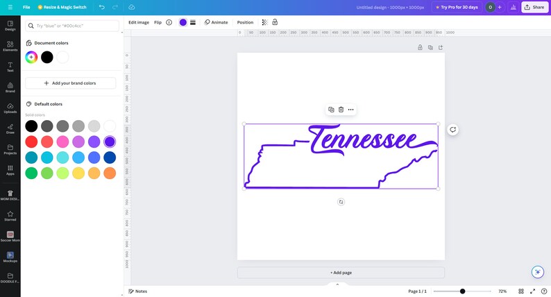 Tennessee State Svg,png,dxf,eps,pdf File,ready for Canva,cricut ...