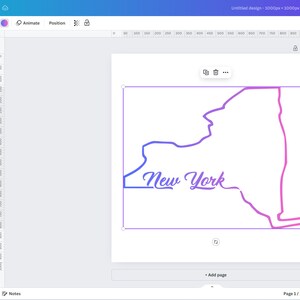 New York State Svg,png,dxf,eps,pdf File,ready for Canva,cricut ...