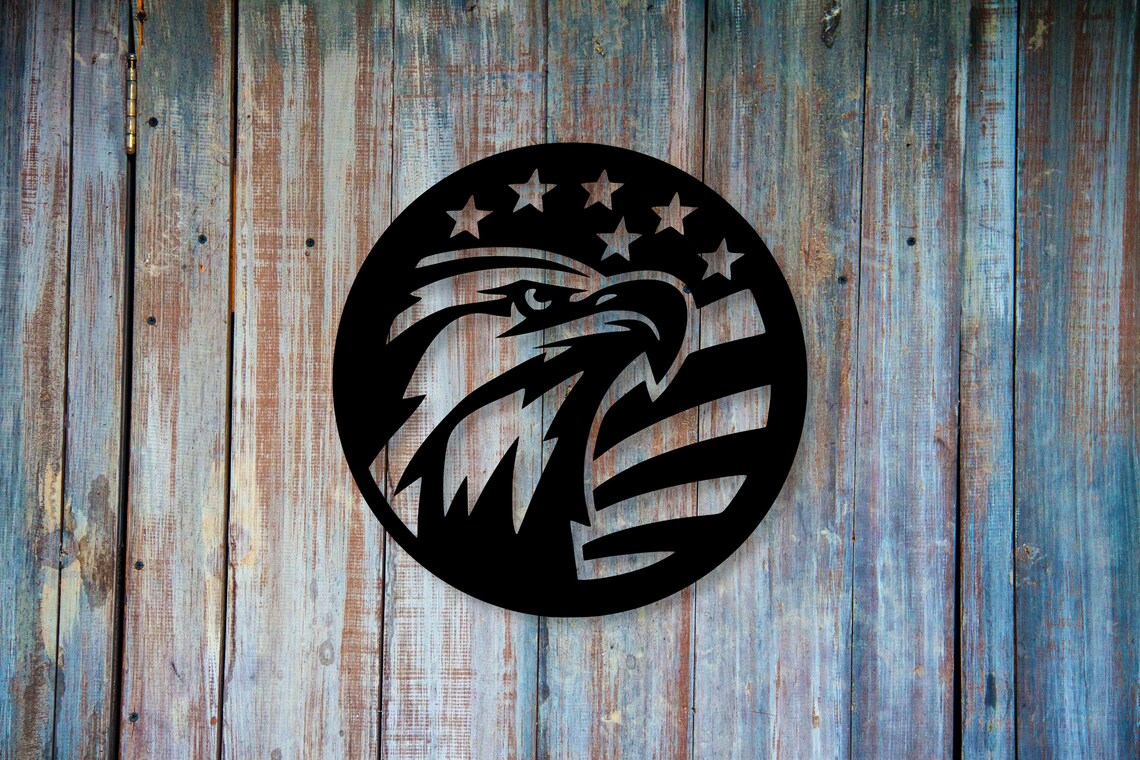 American Eagle Sign,svg,png,dxf,eps File for Cnc,plasma,laser Machine,instant Download for ...