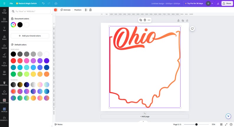 Ohio State Svg,png,dxf,eps,pdf File,ready for Canva,cricut,silhouette ...