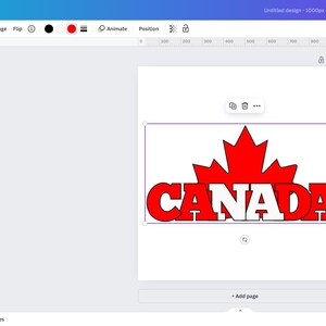 Canada Country Flag Svg, Png,dxf,eps,pdf Cut File, Canadian Svg, Canada ...