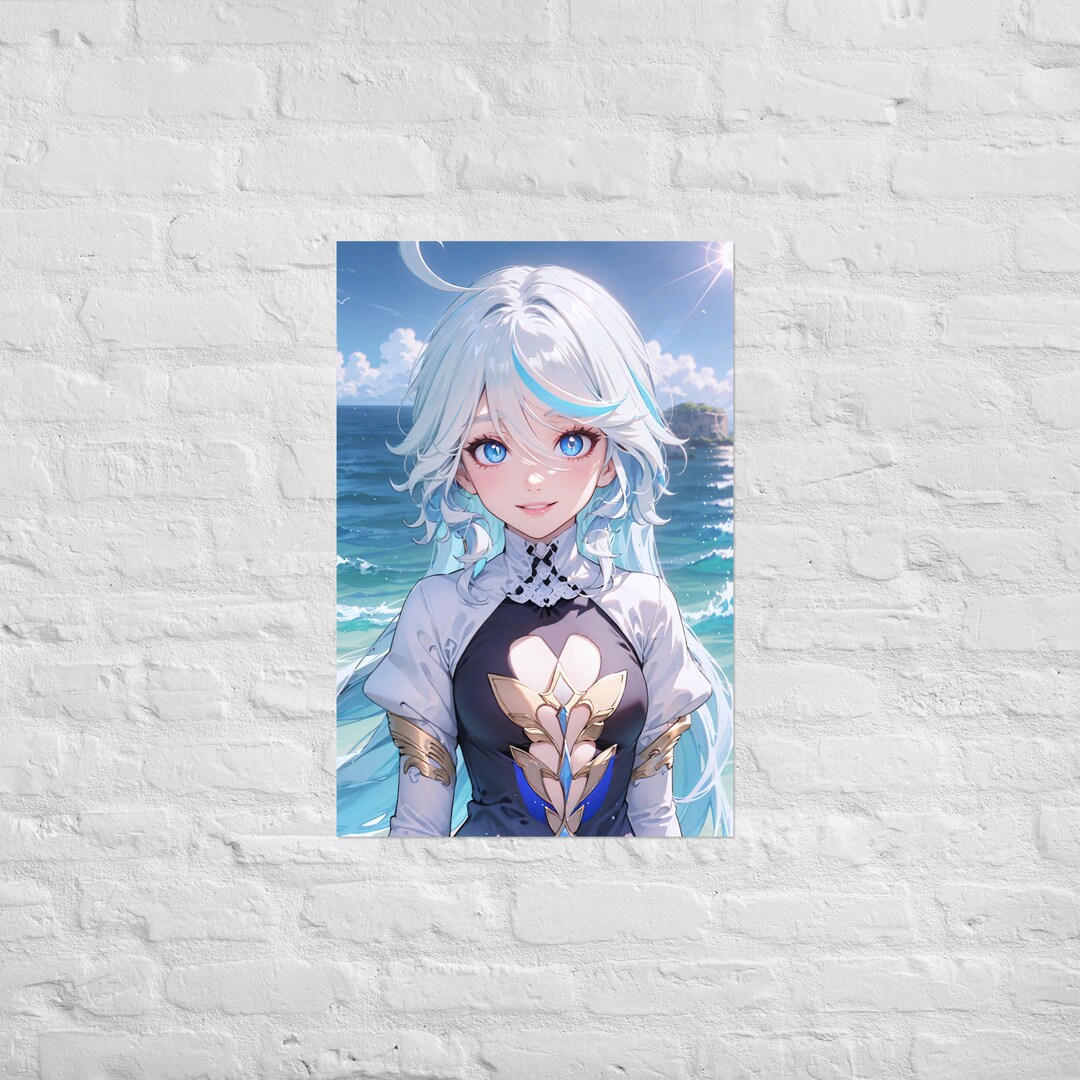 Genshin Impact Focalor Poster - Etsy