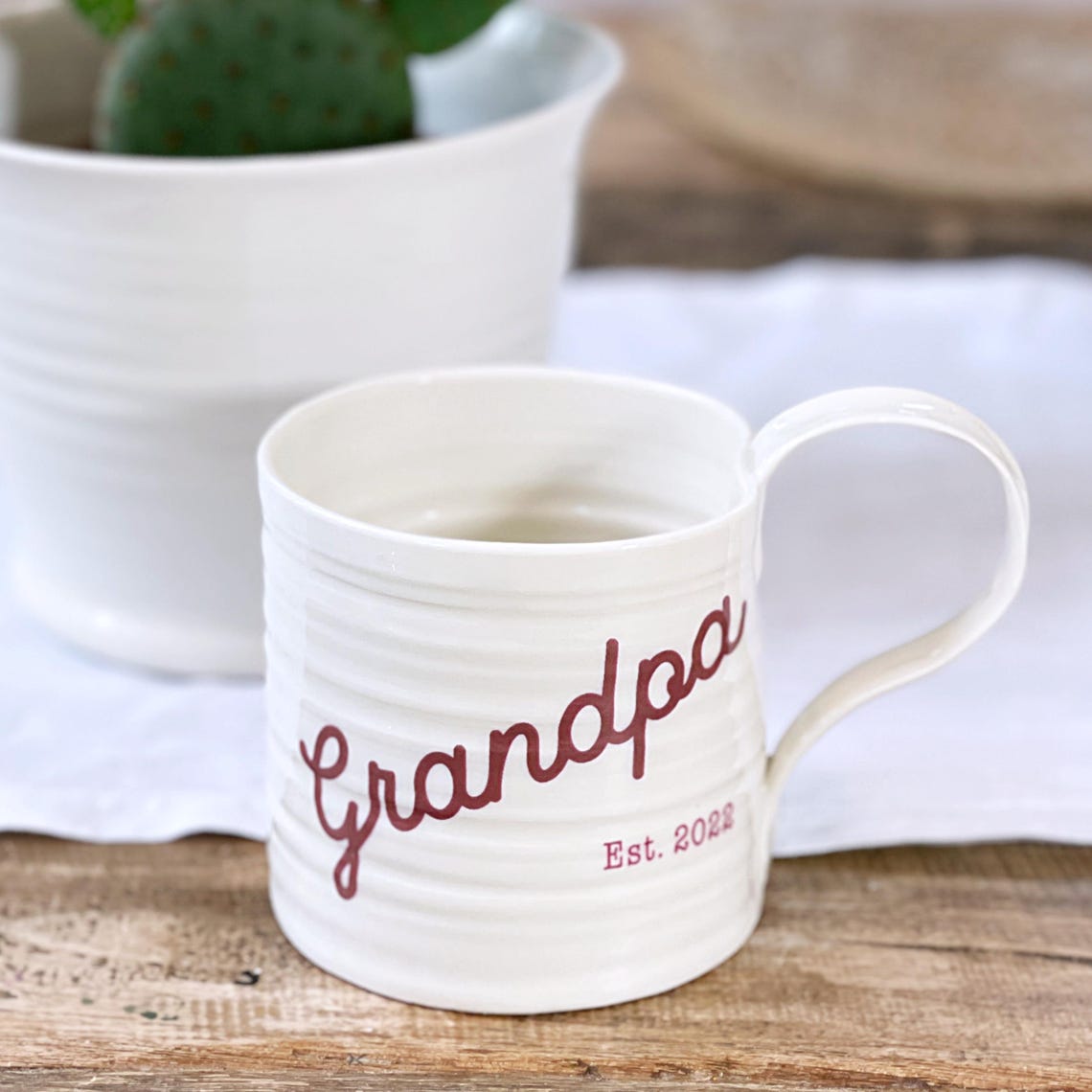 Personalised Grandad or Grandpa Extra Large Mug - Etsy