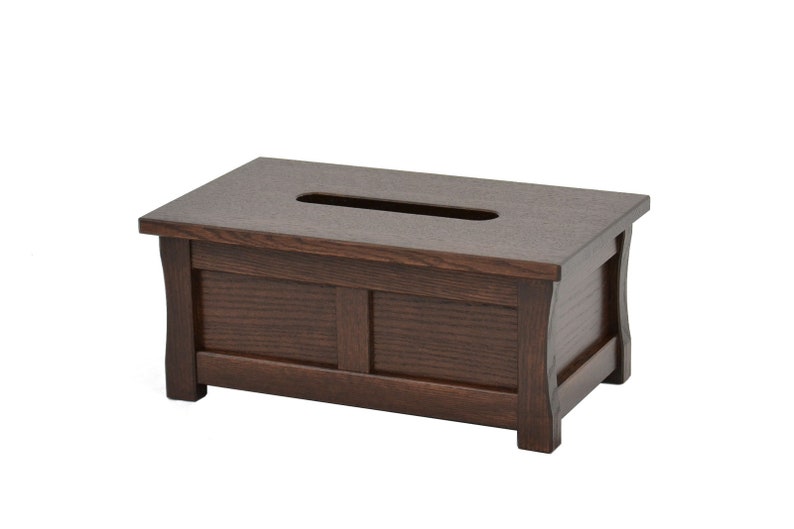 Wooden Tissue Box Holder. Mission Style. - Etsy