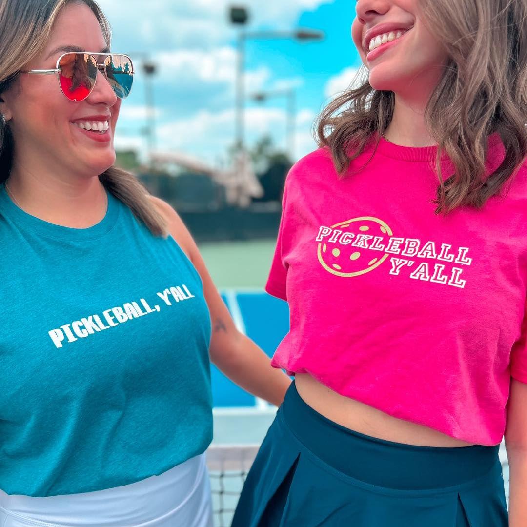 Pickleball, Y'all T-shirt- Pickleball Lover, Sports Tee, Summer ...