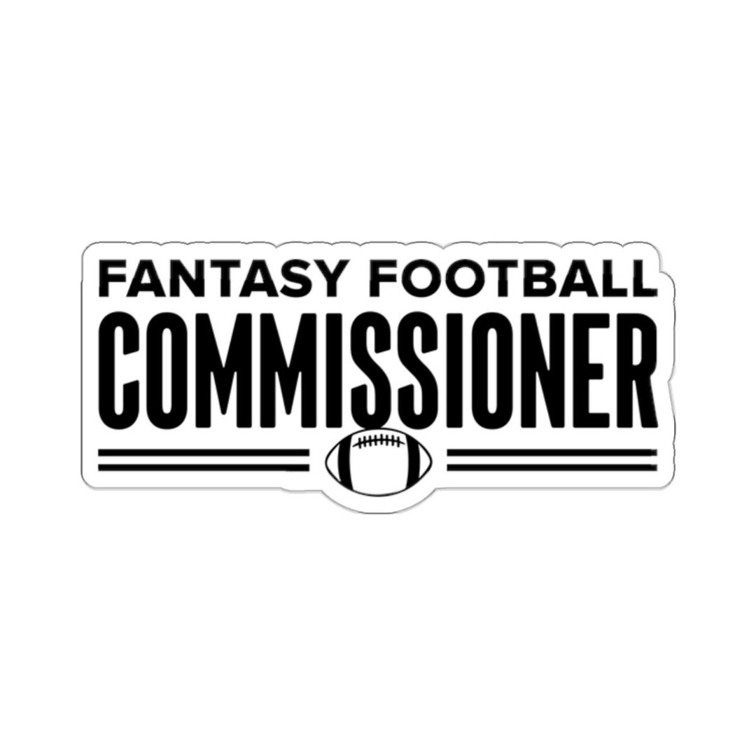 Fantasy Football Commissioner Sticker, Draft Night - Etsy