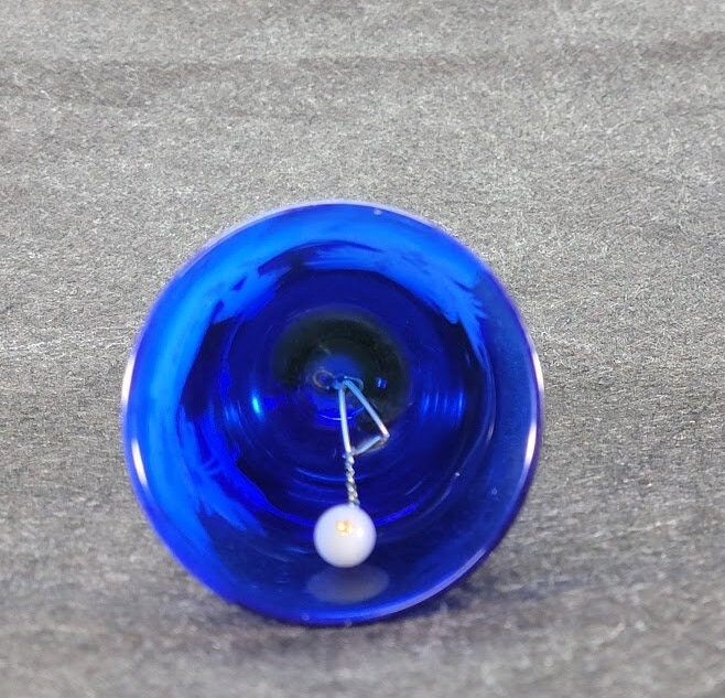 Vintage Fenton Glass Mary Gregory Hand Painted Dinner Bell - Etsy