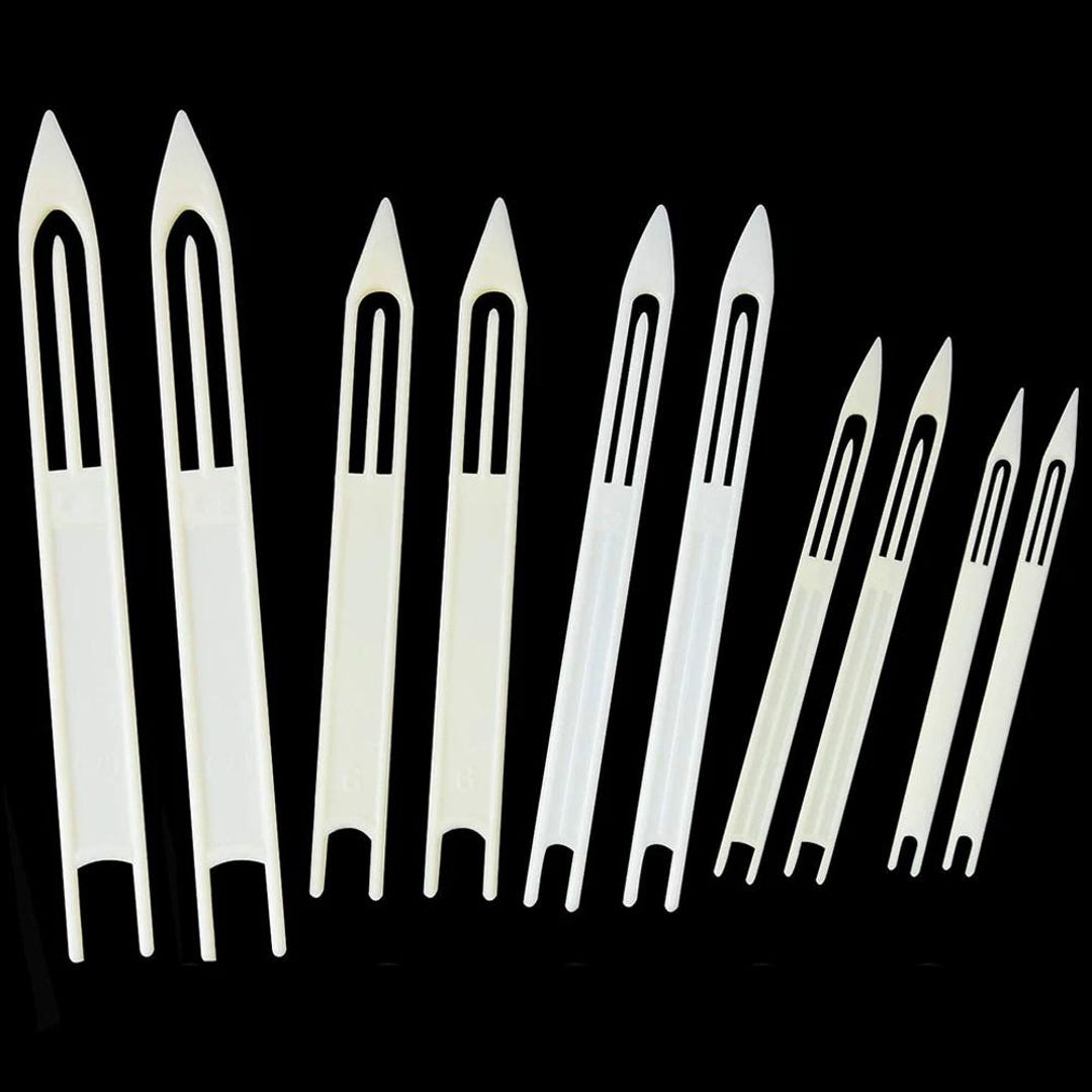 10 Pieces Netting Needle Kits, ABS, Various Sizes, Durable Fish Netting ...