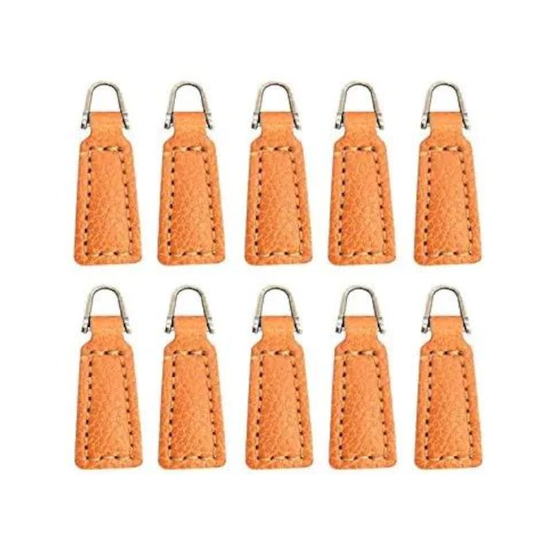 Leather Zipper Pull - Etsy