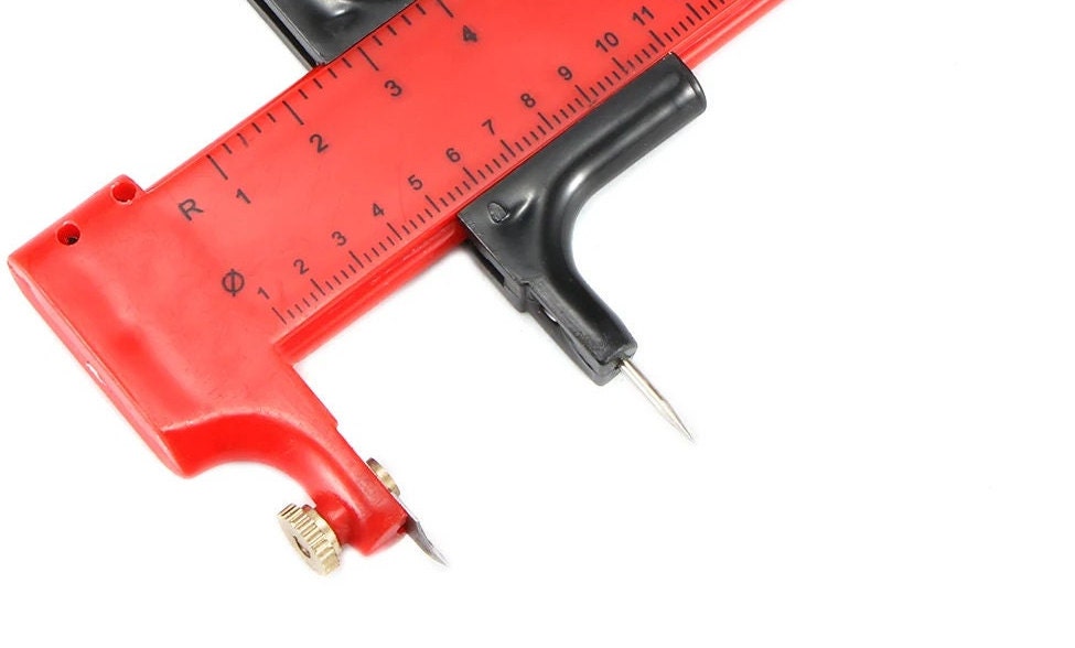 Leather Cutting Tool, Plastic Metal, Sharp Blades, Rotary Compass ...