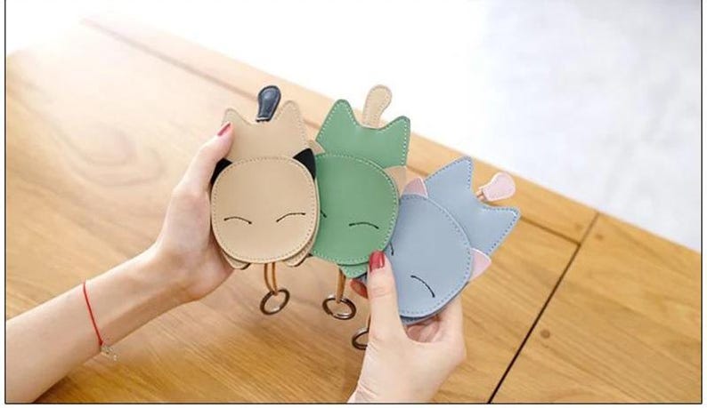 Cat Keychain Leather Templates, 4pcs, Transparent Acrylic Board ...