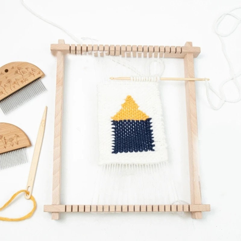 Weaving Comb Set, Hair Braiding Tools, Hand Looms Stick, Wooden ...