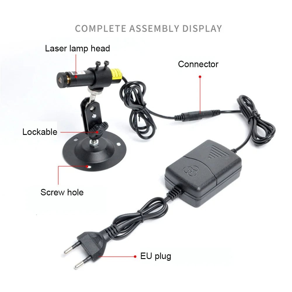 Sewing Machine Laser Position Light, Stainless Steel, 100MW Red EU/US ...