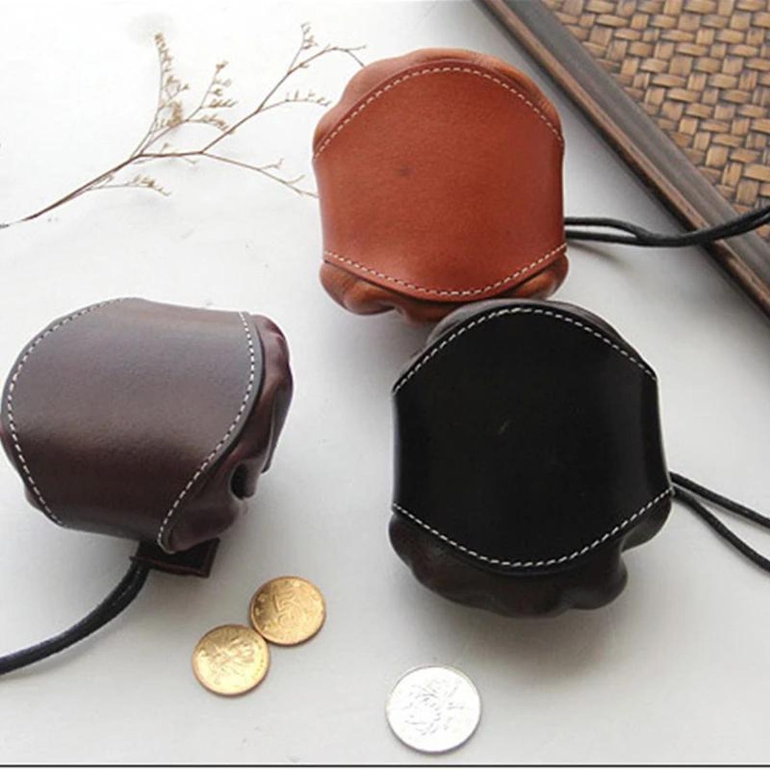 Leather Coin Purse Template, 2pcs, Transparent Acrylic, Leathercraft ...
