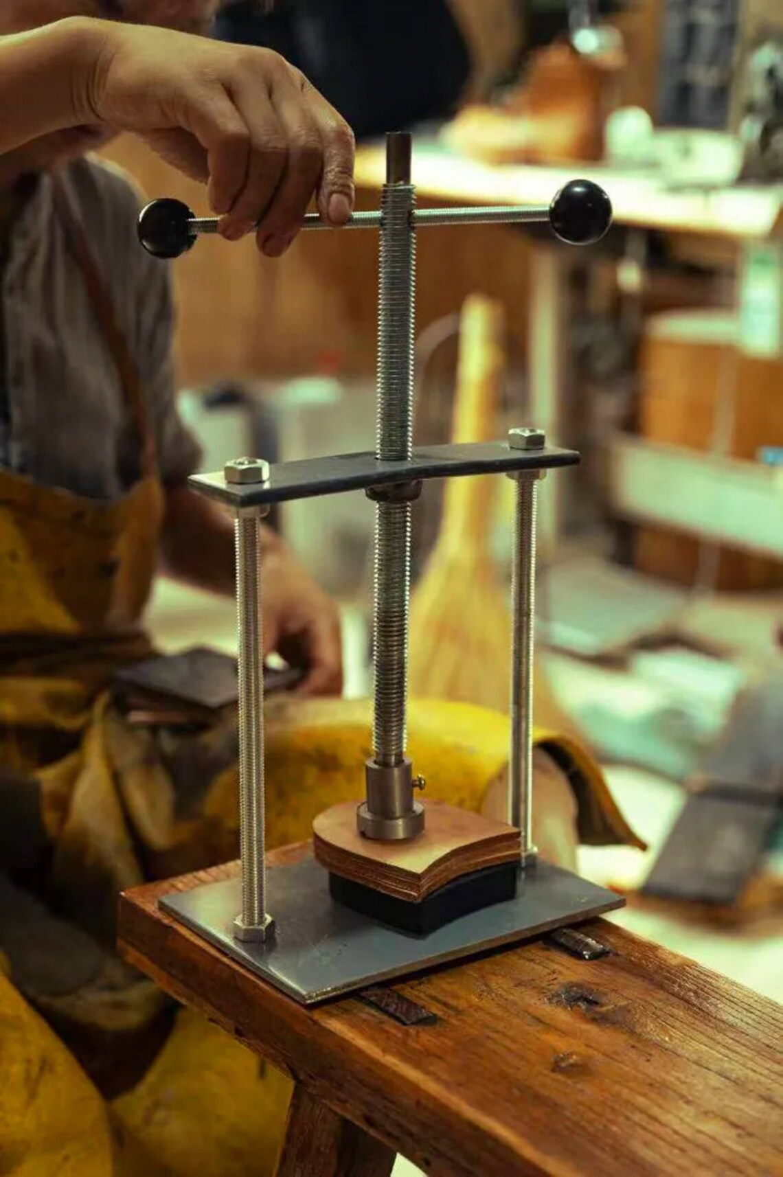 Shoe Tool Stack Heel Press, Metal, Repair Changing Heel Equipment ...