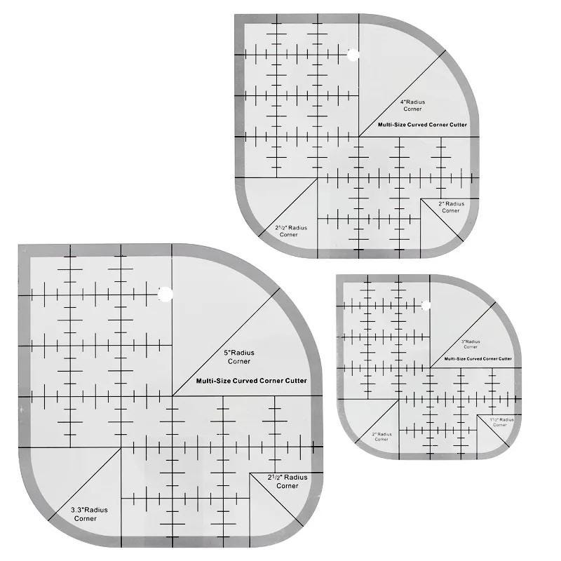 Curved Quilting Rulers - Etsy