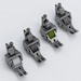 Universal Leather Roller Wheel Presser Foot, for Industrial Sewing ...
