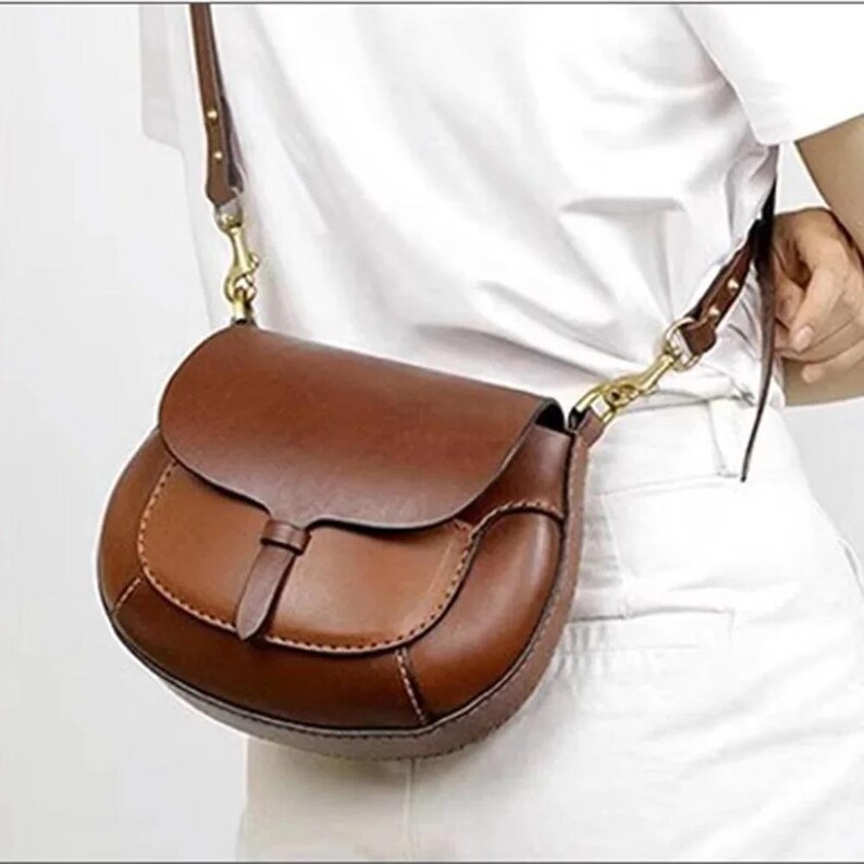 Shoulder Bag Sewing Pattern, 10pcs, Kraft Paper, Leather Die Cutting ...
