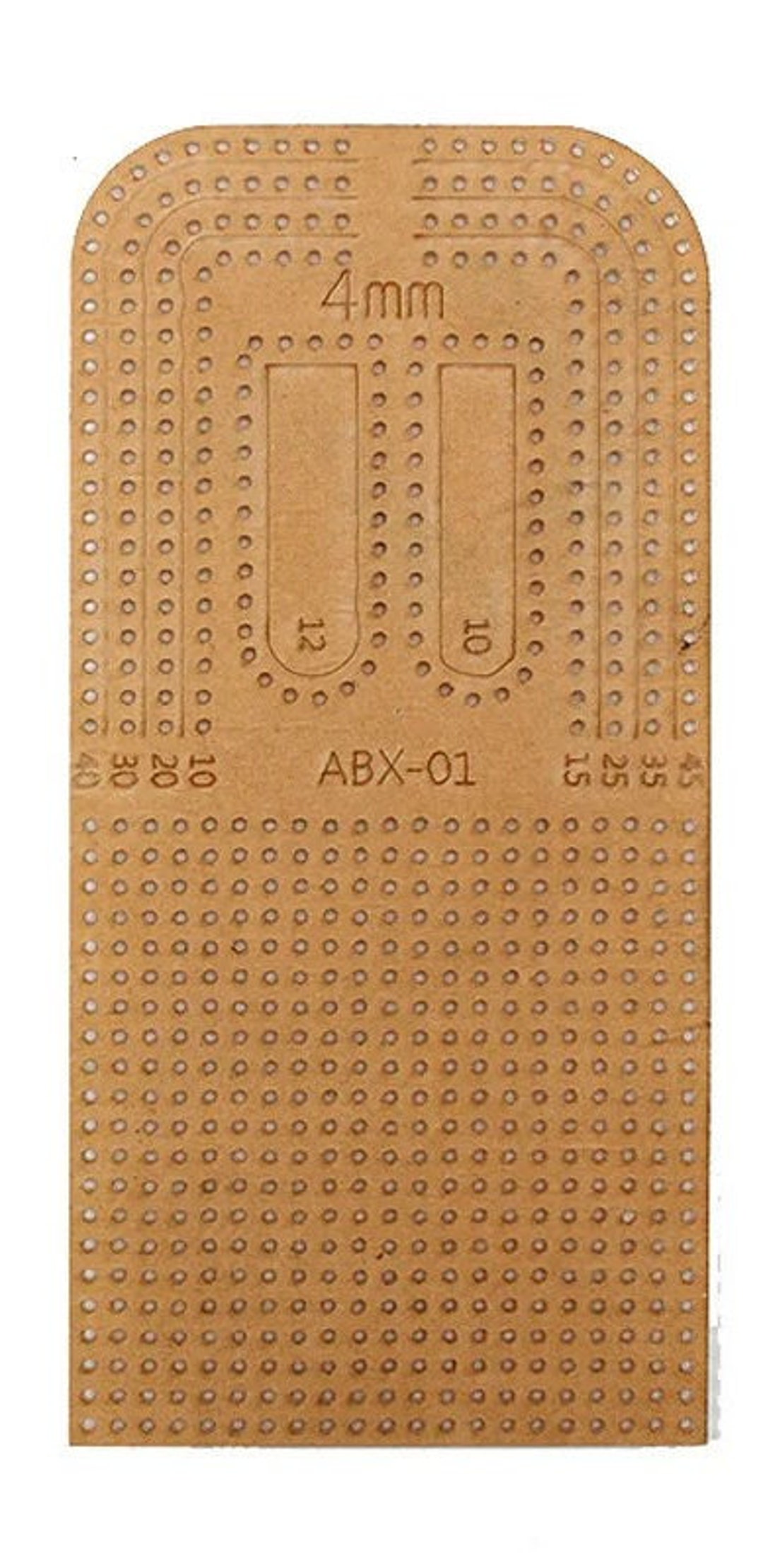 Leather Crafting Ruler, Transparent Acrylic, Precision-cut, Measuring ...