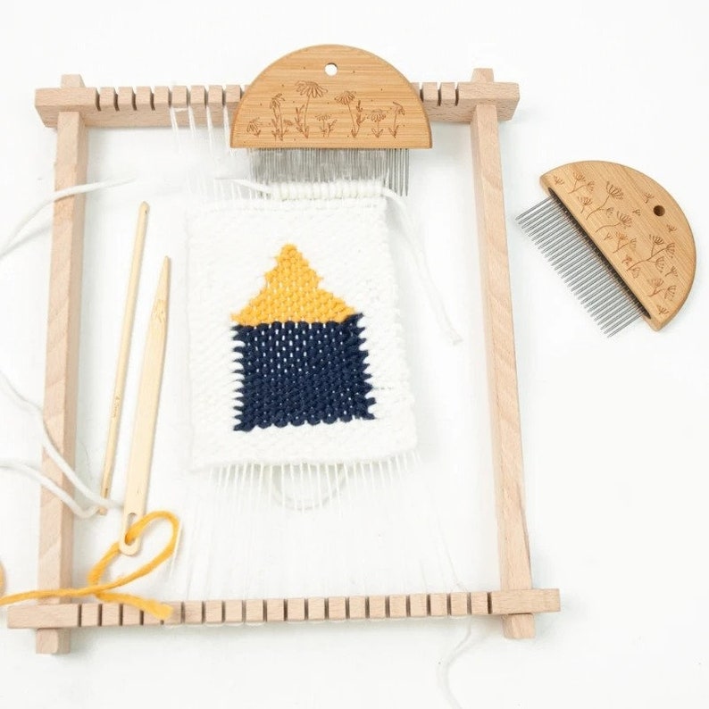 Weaving Comb Set, Hair Braiding Tools, Hand Looms Stick, Wooden ...