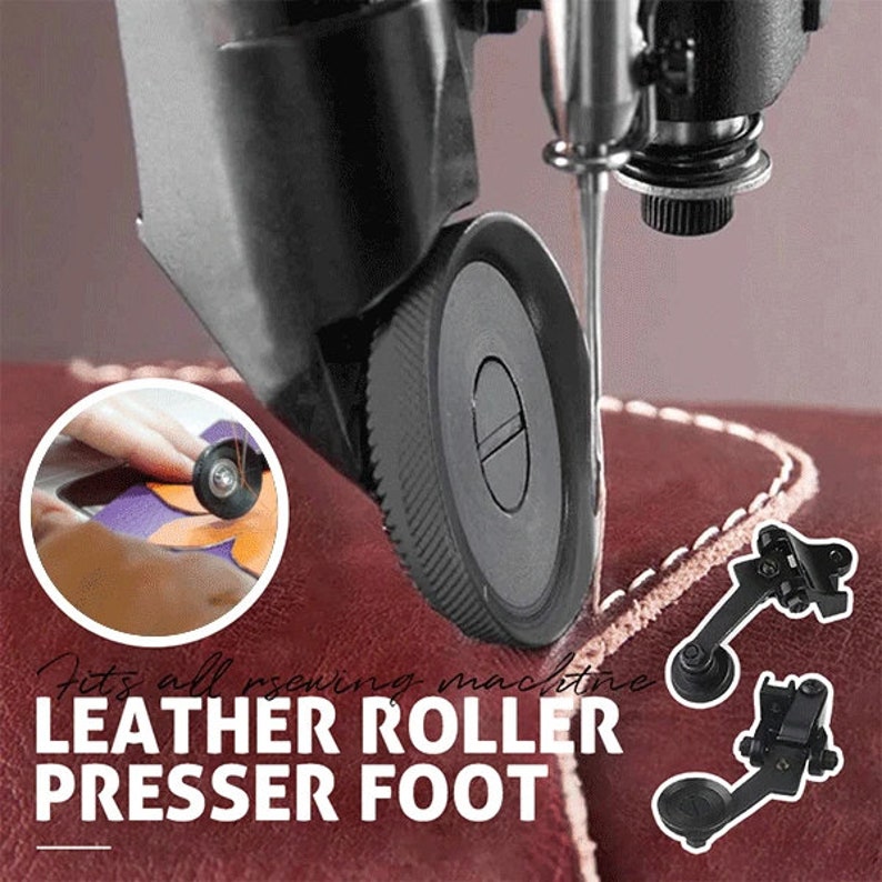 Leather Roller Presser Foot, Metal, Multiple Sizes Options, Industrial ...