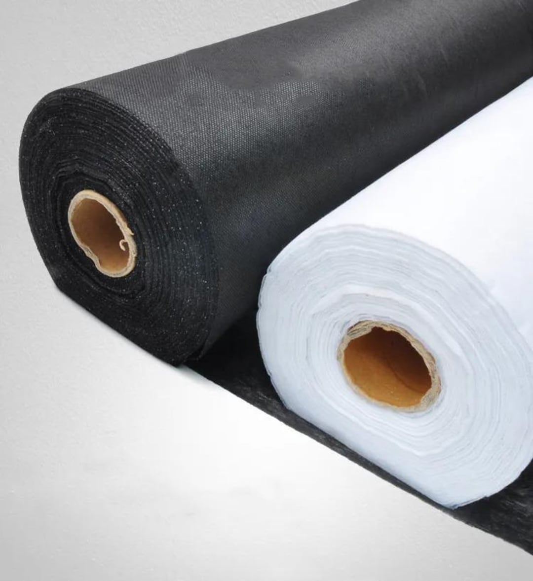 Fusible Interfacing Fabric, Various Sizes, Lightweight White Black Non ...