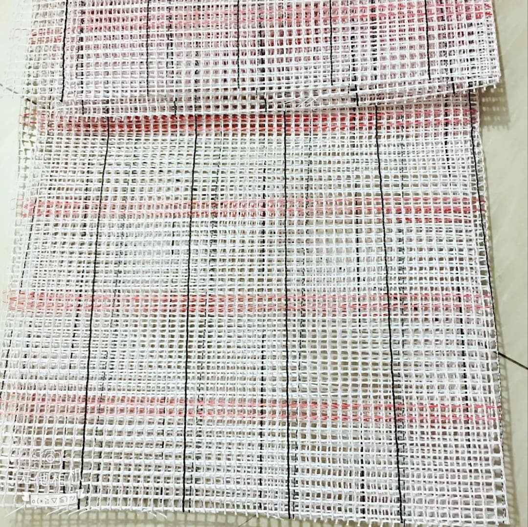 Embroidery Cloth, Mesh Fabric, Latch Hook, Blank Rug Hooking Canvas ...