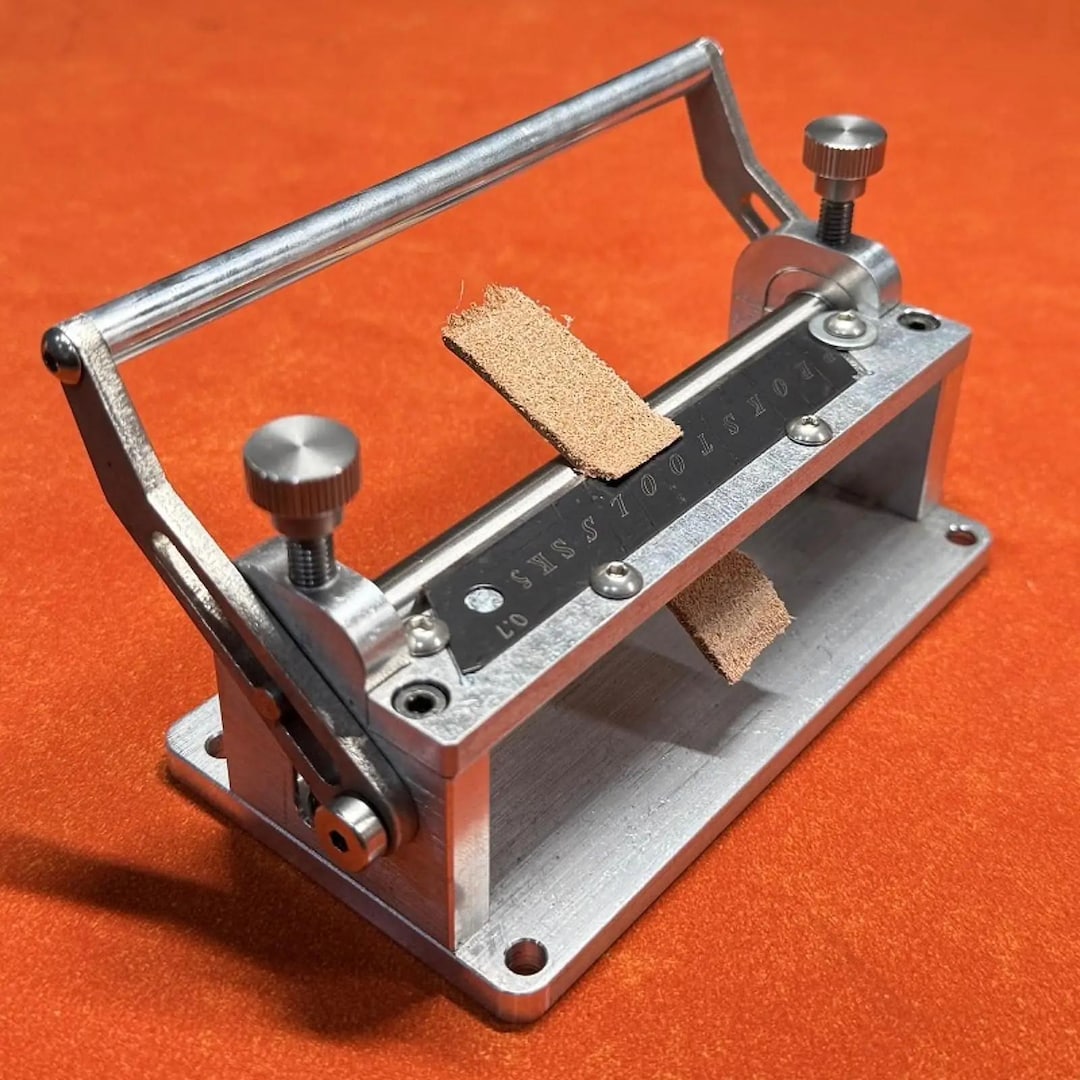 Manual Leather Skiving Tools, Metal, Leathercraft Skiver Splitter ...
