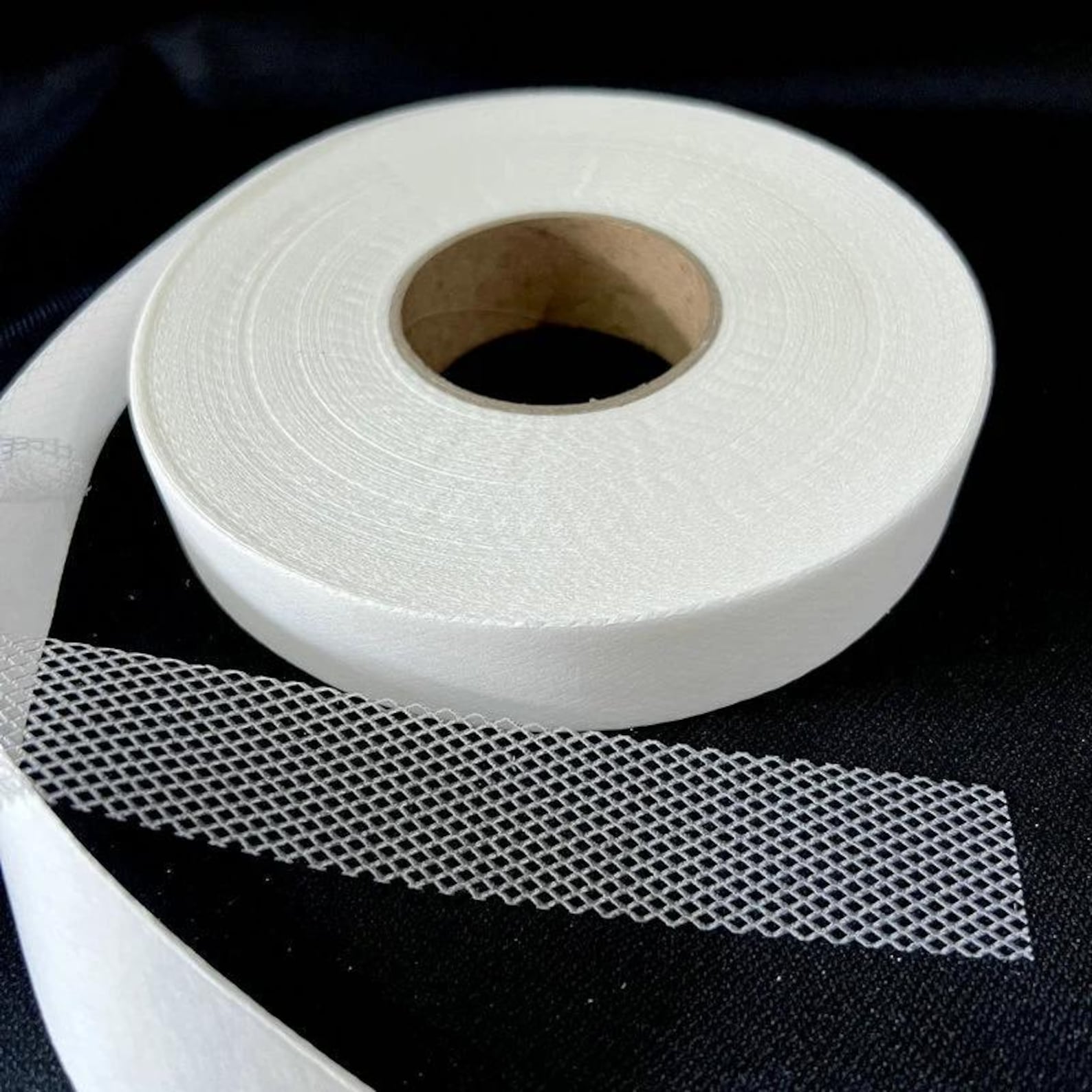 Hot Melt Adhesive Mesh Tape, 10M Roll, Rayon/polyester, Multiple Sizes ...
