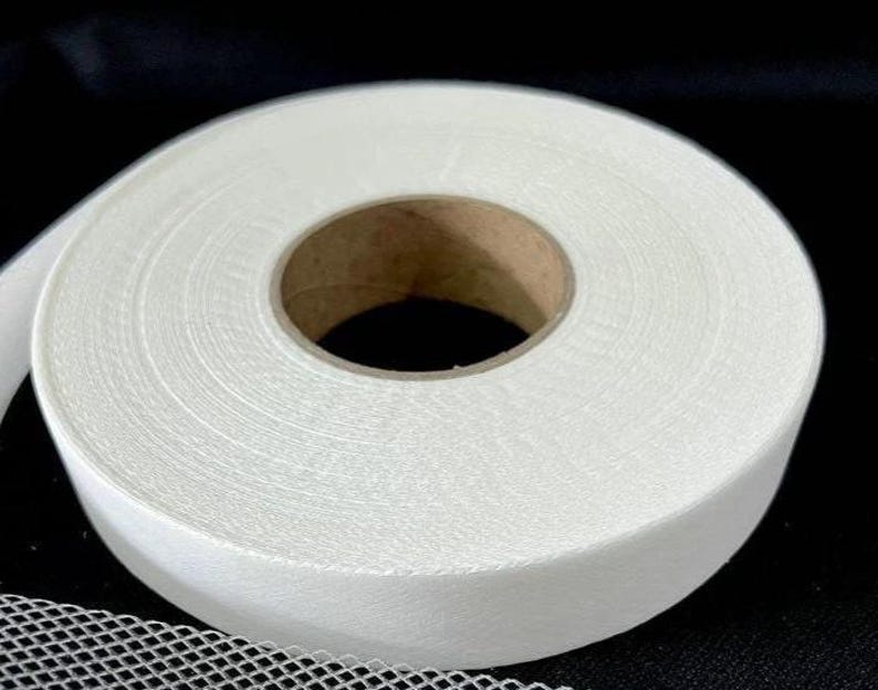 Hot Melt Adhesive Mesh Tape, 10M Roll, Rayon/polyester, Multiple Sizes ...