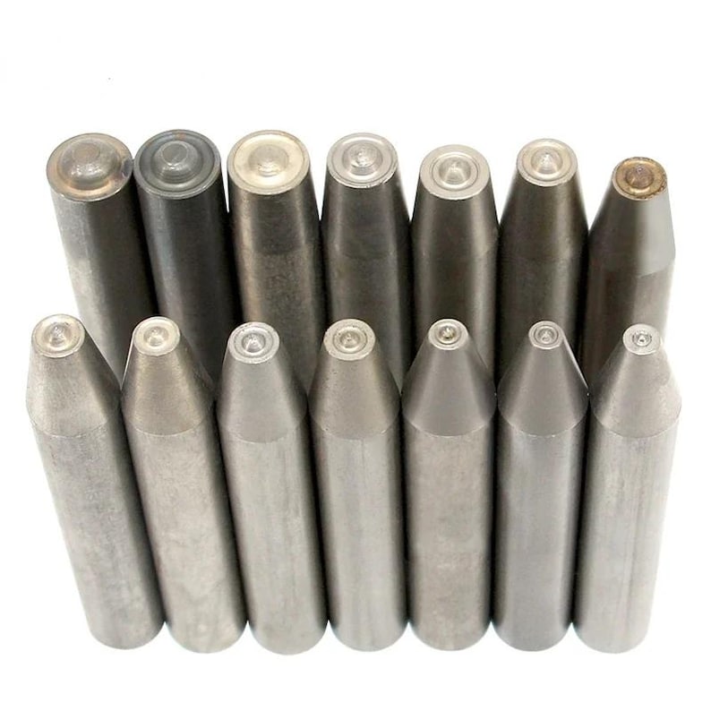 Rivet Curling Punch, Metal, Various Sizes, Flanging Mold, Semi-tubular ...