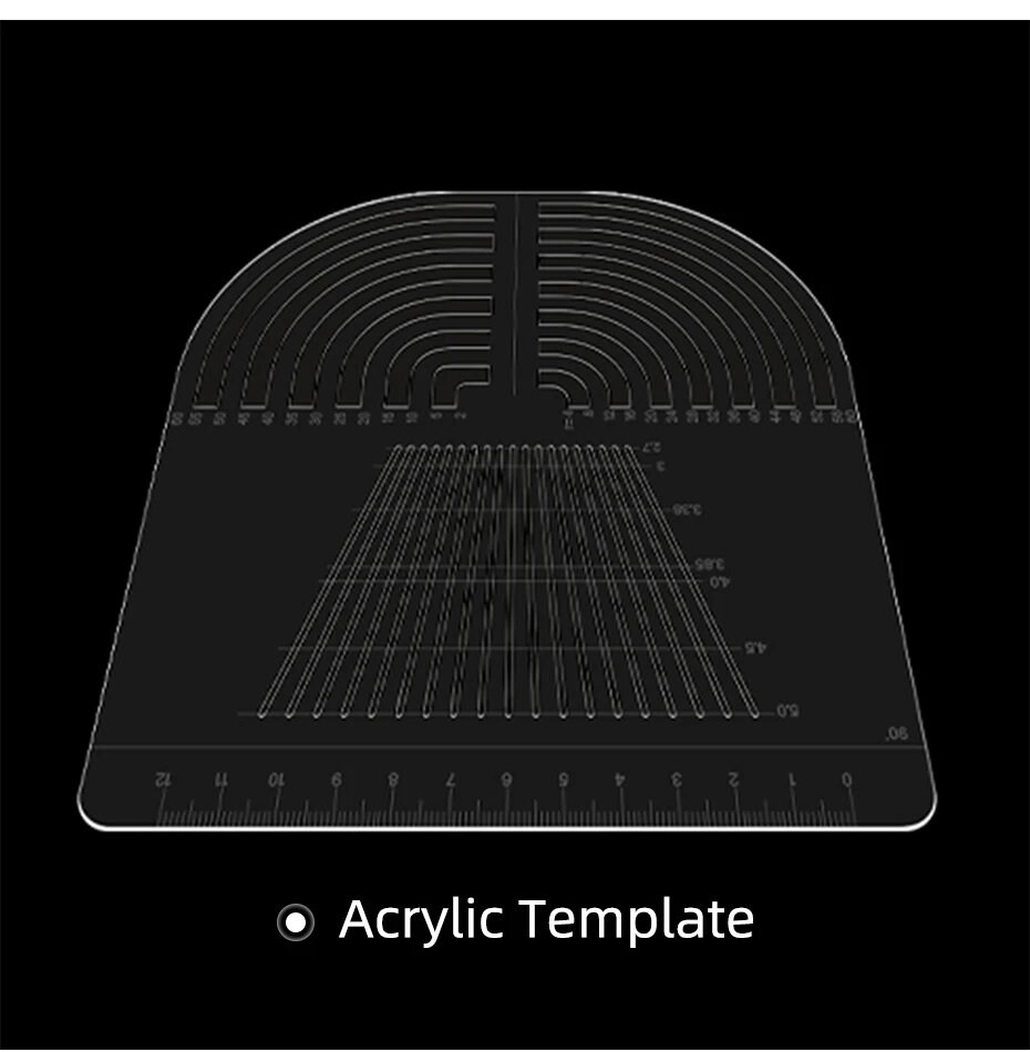 Leathercraft Cutting Template, Acrylic/kraft Paper, Leather Goods ...