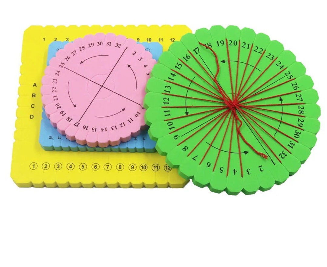 Bracelet Knitting Kumihimo Disc Disk Tray, Plastic, Multiple Sizes ...