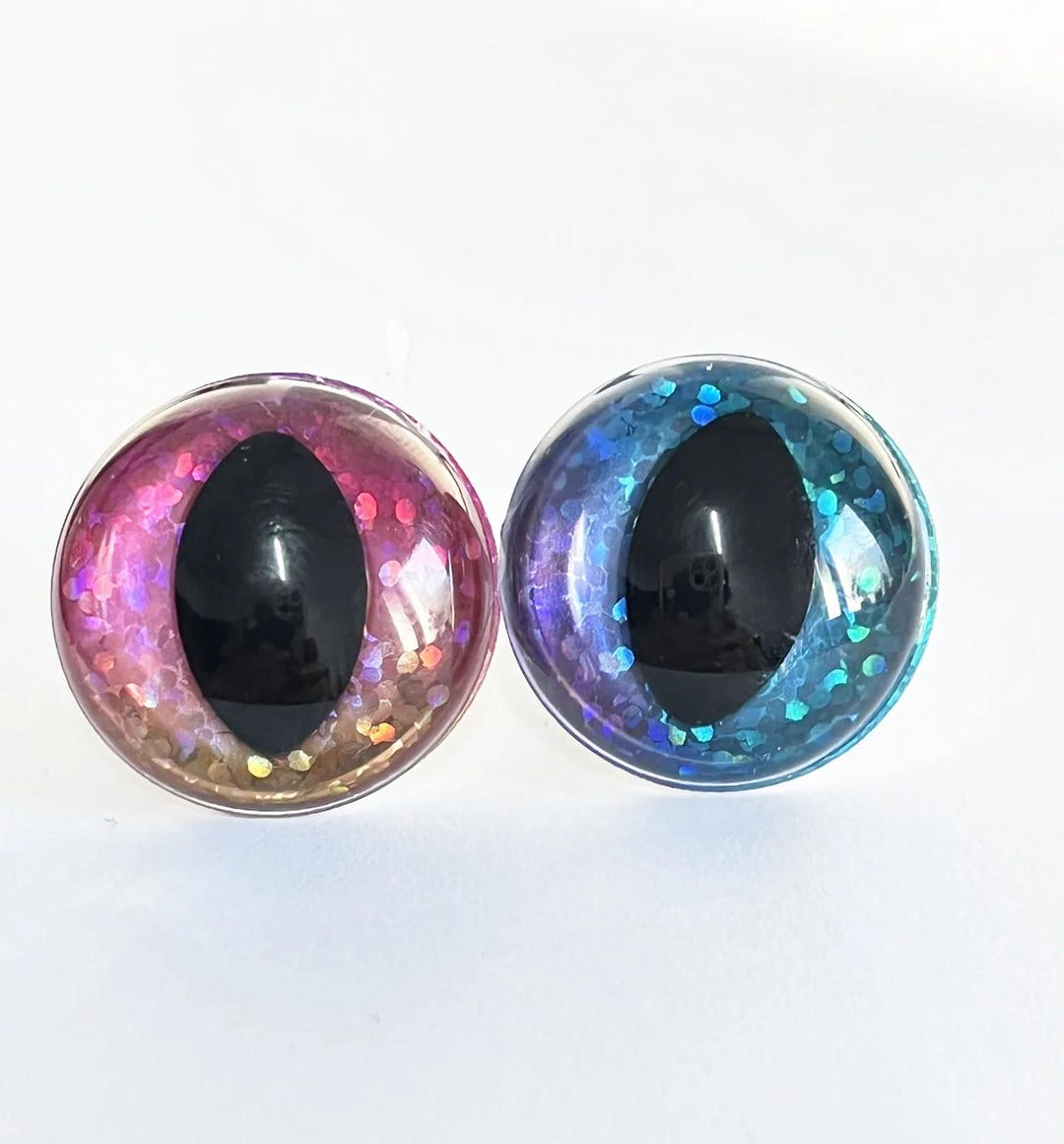 Doll Eyeball, 20pcs, Plastic, Various Sizes, Clear Safety Cat Eyes ...