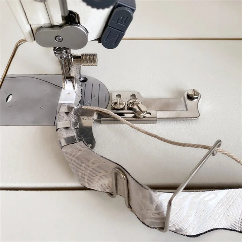 Piping Welting Cording Foot, Stainless Steel, Fit Single Needle ...