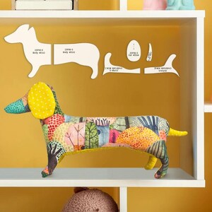 Dog Memory Quilting Templates Set, 6pcs, Acrylic Stencils, Various ...