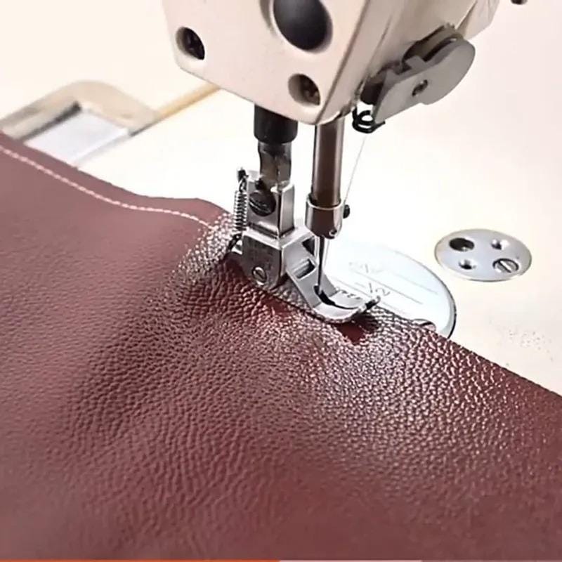 Universal Leather Roller Wheel Presser Foot, for Industrial Sewing ...