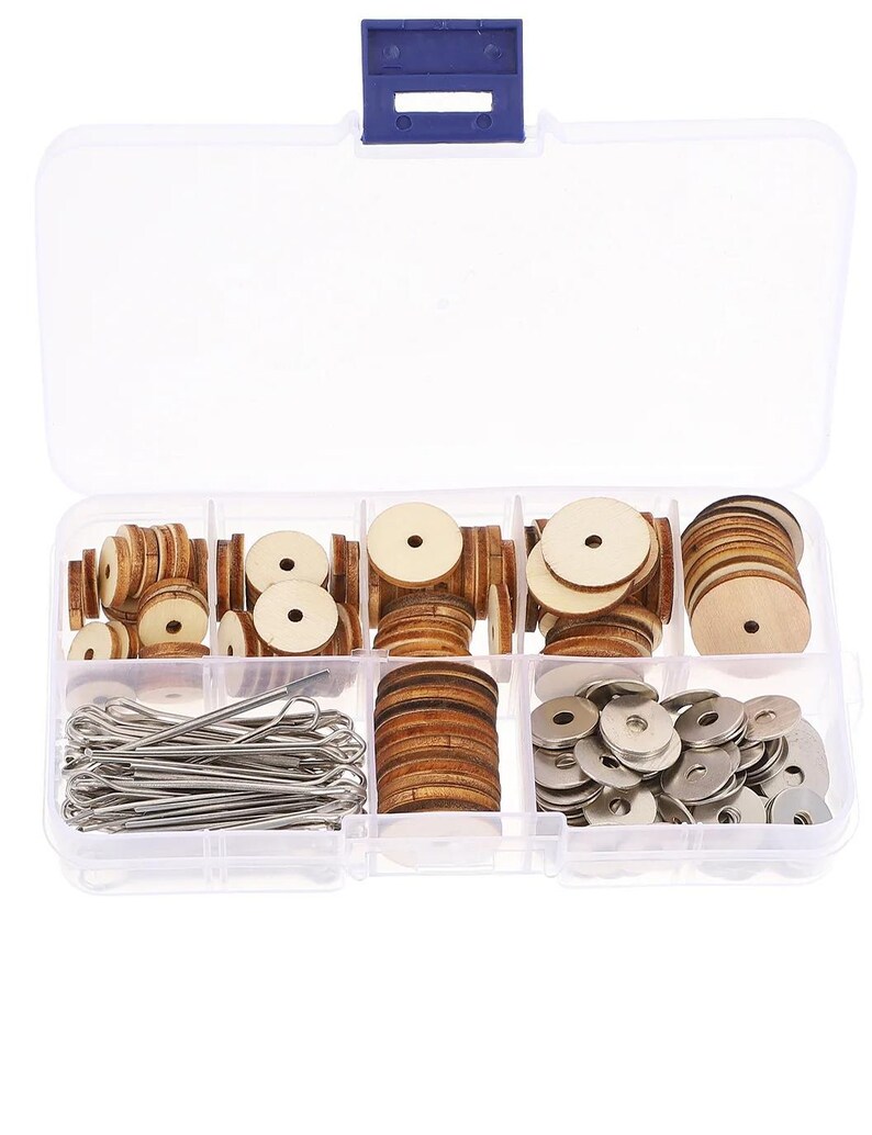 Toy Joints Connector, 1 Box Wooden Dolls Animal Cotter Pin for ...