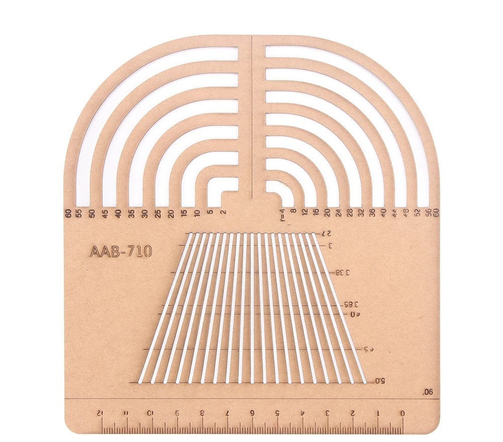 Leathercraft Cutting Template, Acrylic/kraft Paper, Leather Goods ...