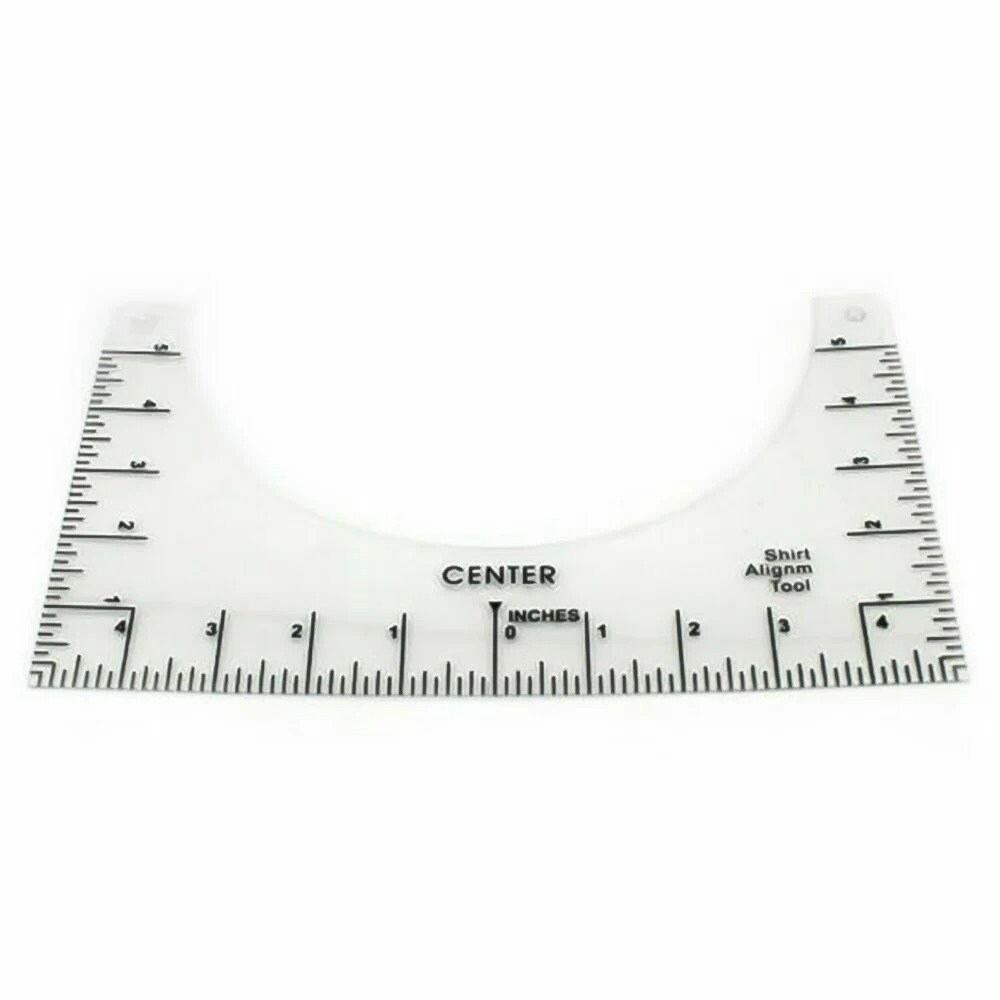 T-shirt Alignment Ruler, Centering Tool, Shirt Placement Graphic Guide ...