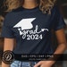 2024 Grad Svg, 2024 Graduation Cricut SVG, 2024 Graduate Cut File ...