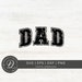 Dad Arched SVG, Father's Day Cut File (digital Download) - Etsy