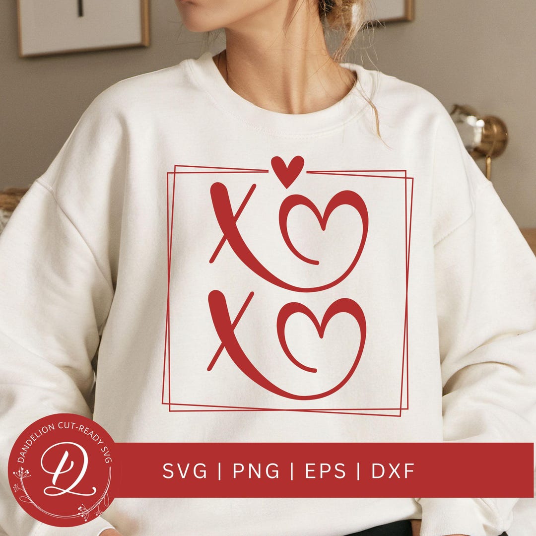 Xoxo SVG, Valentine SVG, Valentine's Day PNG, Valentine Shirt Svg, Cut ...