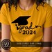2024 Grad Svg, 2024 Graduation Cricut SVG, 2024 Graduate Cut File ...